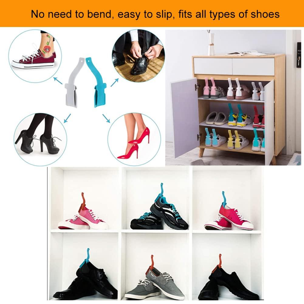 10 Pack Lazy Shoe Helper Horns for Seniors Men Women - Easy Shoe Assist ...