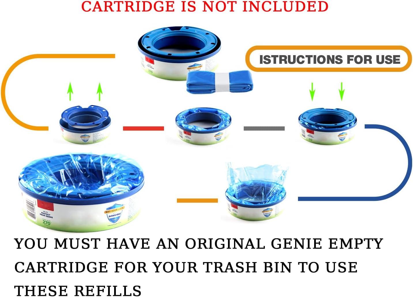 9 Pack Cat Litter Refills Cat Litter Refills Bag Compatible Litter ...