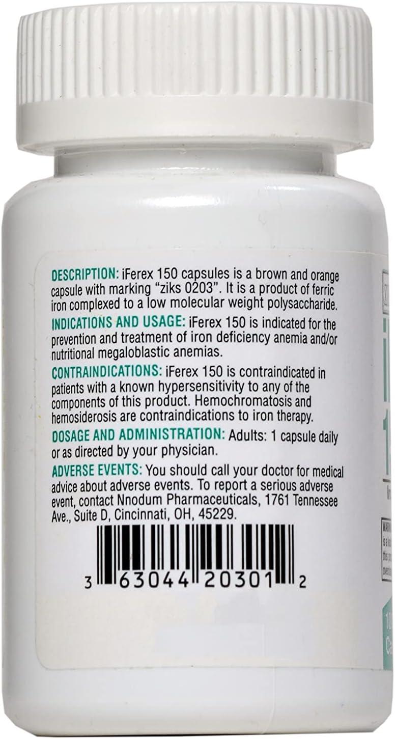 iFerex 150: Premium Quality Iron Supplement - Fast Absorption Formula ...