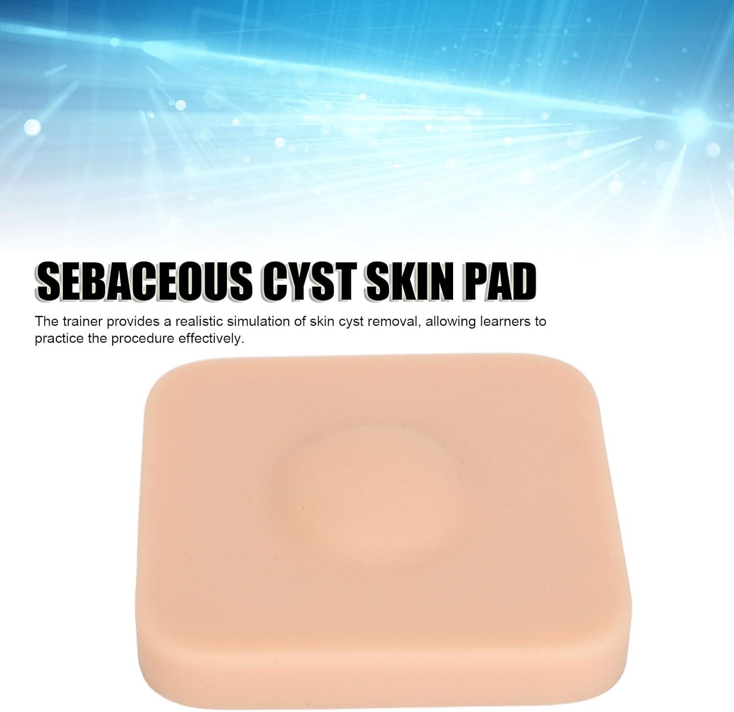Sebaceous Cyst Removal Trainer - Silicone Abscess Incision & Drainage ...
