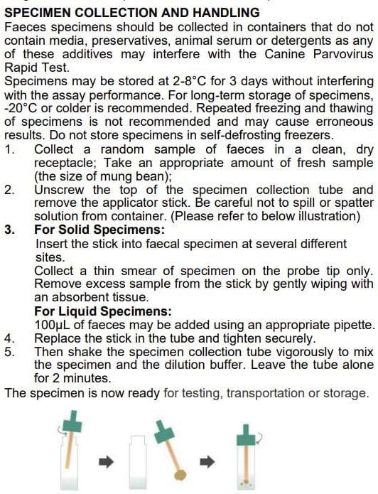 MediMad Canine Parvovirus Rapid Test Feces Testing Kit | Buy Now with ...