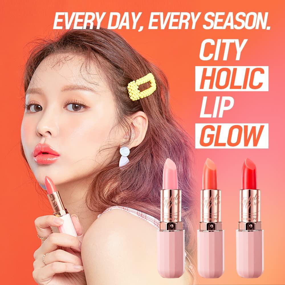 MERBLISS City Holic Lip Glow - Napoli Pink Tinted Lip Balm with ...