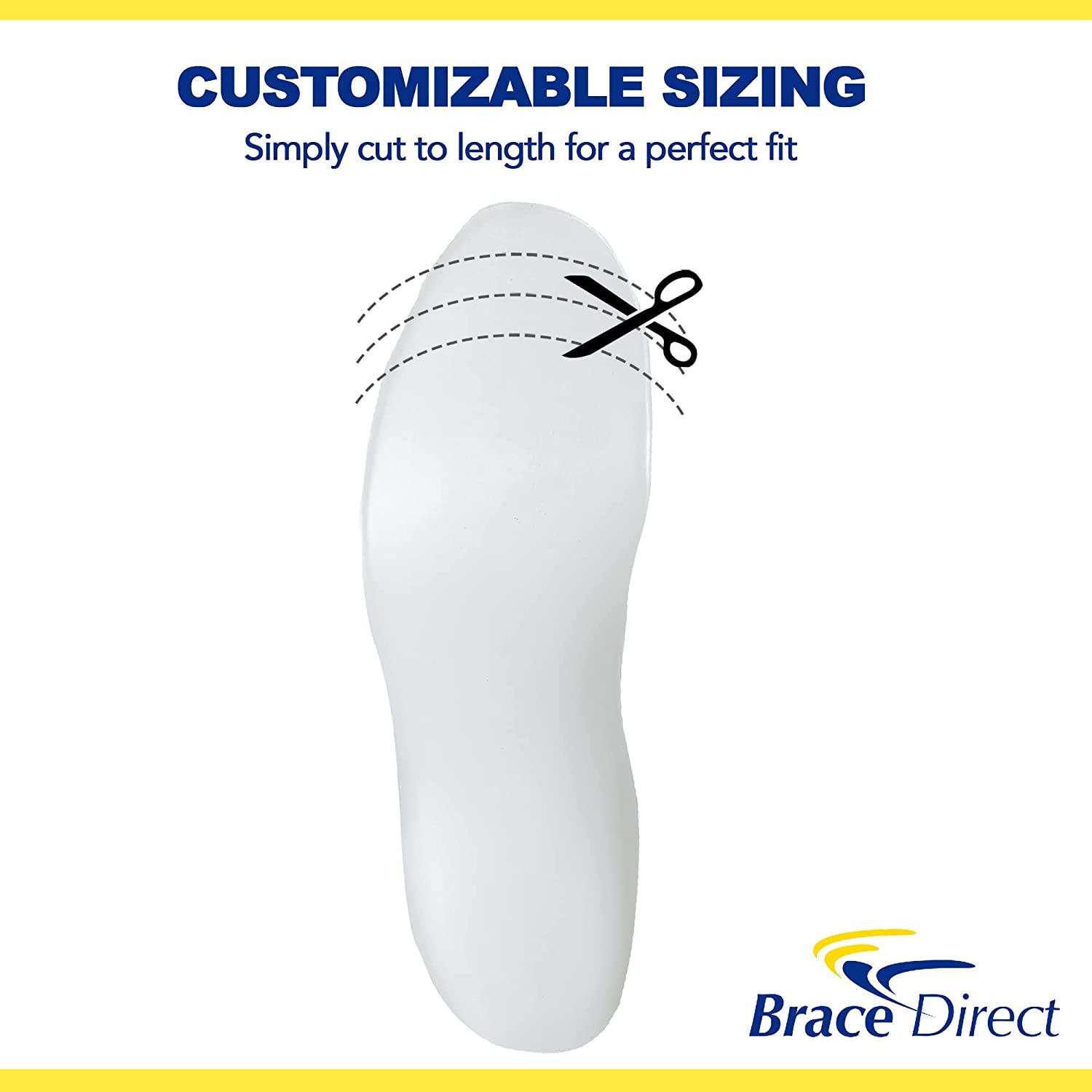 Leaf Spring AFO Brace for Flaccid Foot Drop - Right Foot Men's Support ...