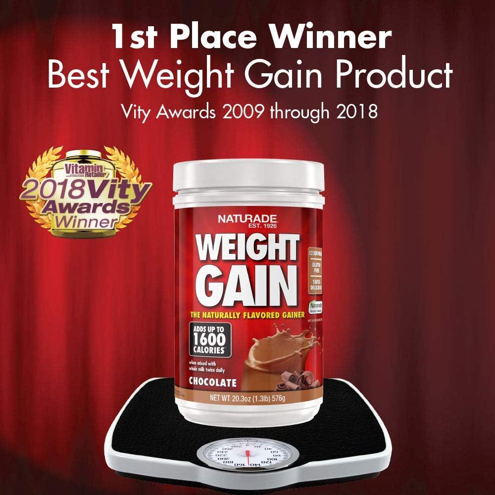 Naturade All-Natural Weight Gain Drink Mix Chocolate 20.3oz - Instant ...