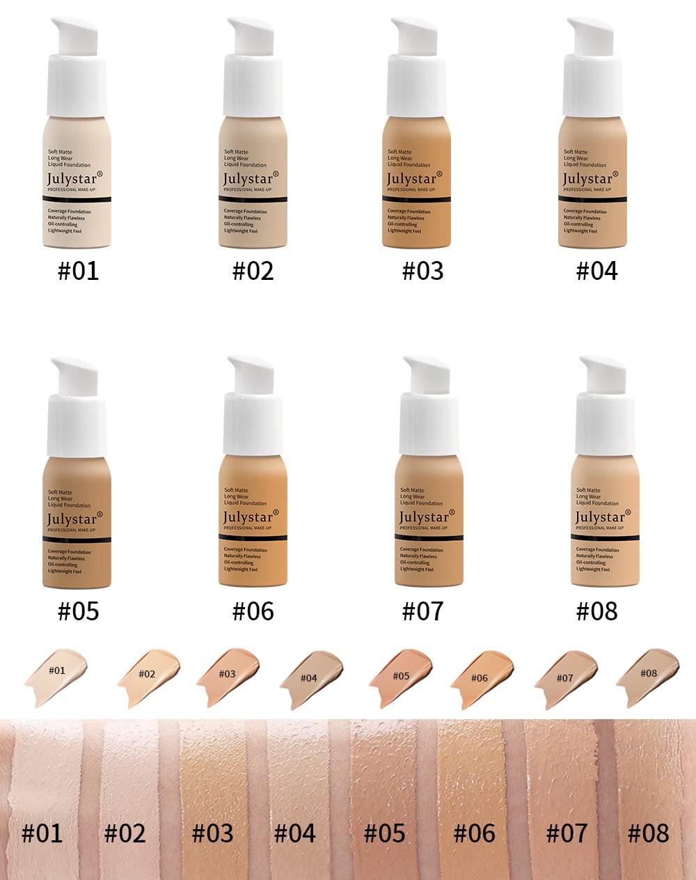 Unyoke Liquid Concealer Foundation - Lightweight & Long-Lasting Facial ...