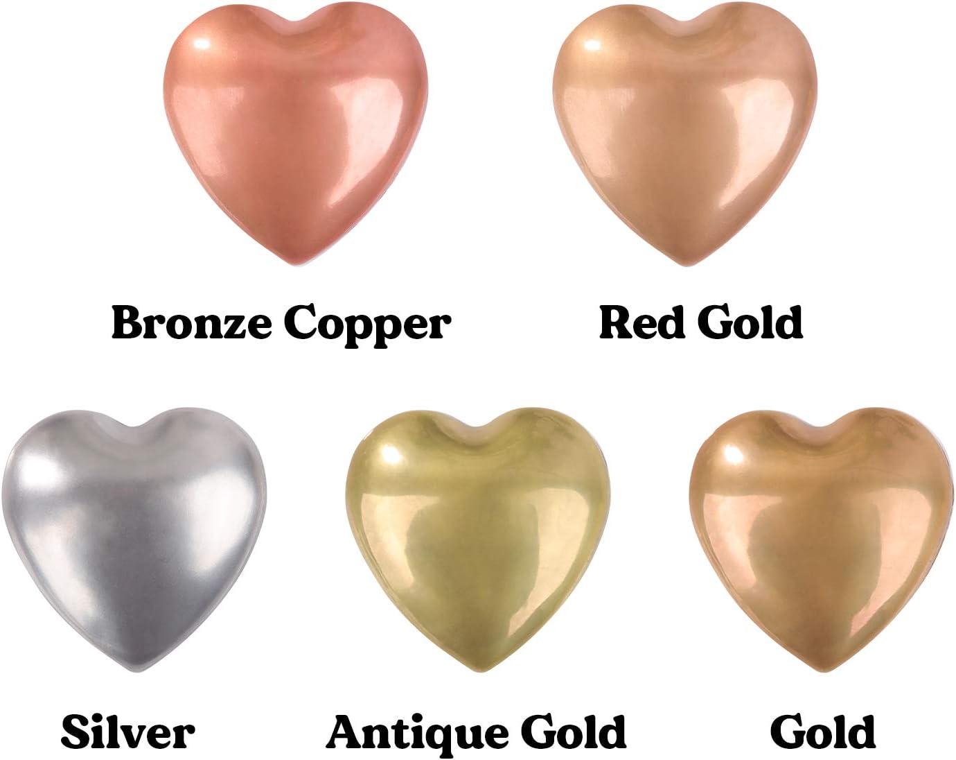 NODDWAY Metallic Pigment Powder 20ml Jar - Gold Chrome Powder for Epoxy ...