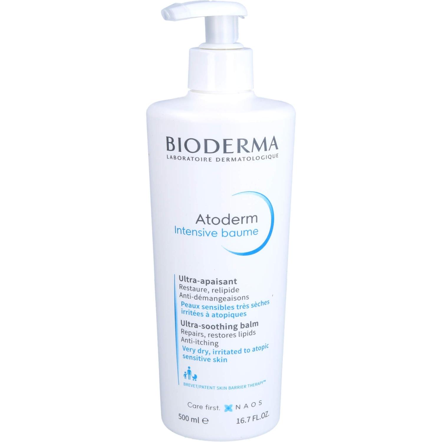 Buy BIODERMA Atoderm Intensive Cream for Neurodermatitis 500ml ...