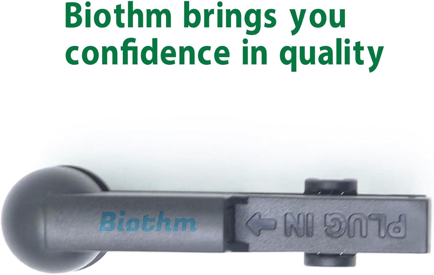 Biothm TENS Ear Clips - For Vagus Nerve Stimulation - Dual Silicone ...