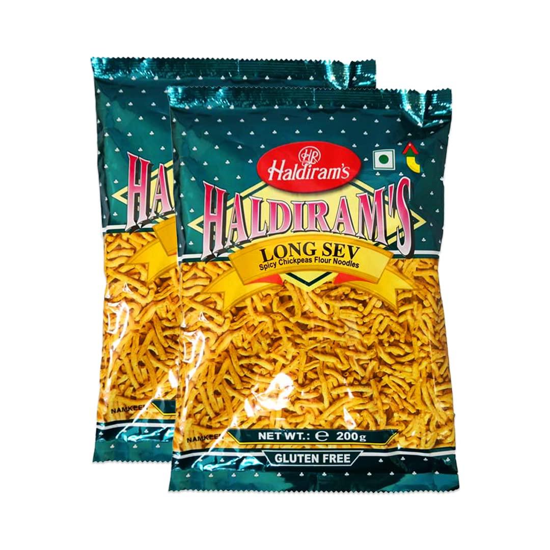 Haldiram's Long Sev | 200g | Haldiram Namkeen | Indian Origin | Indian ...