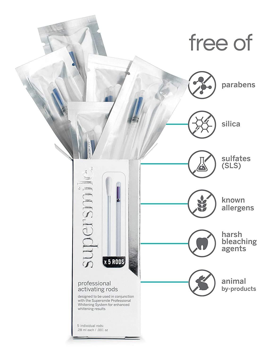 Supersmile Professional Activating Rods 5 Count - Teeth Whitening Treatment