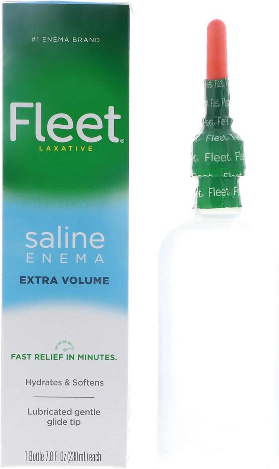 C B Fleets & Co Fleet Enema Saline Laxative 7.8 fl oz - Ready-to-Use ...