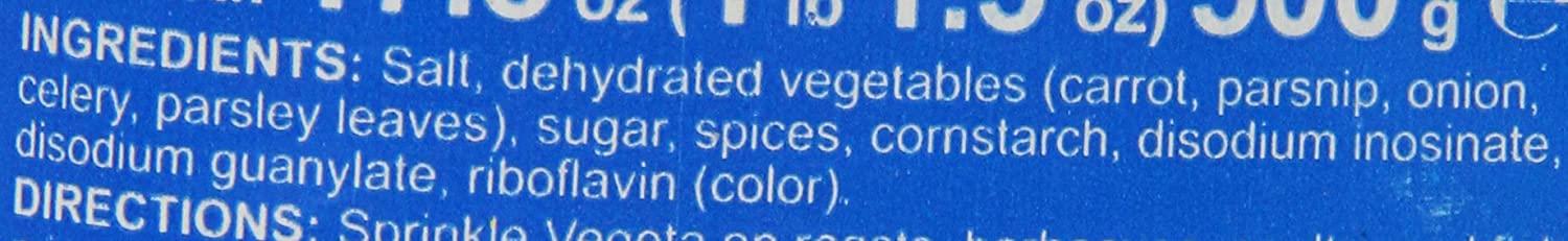 Vegeta Gourmet Seasoning No MSG 17.6oz 500g Bag - 1.1 Pound (Pack of 1 ...