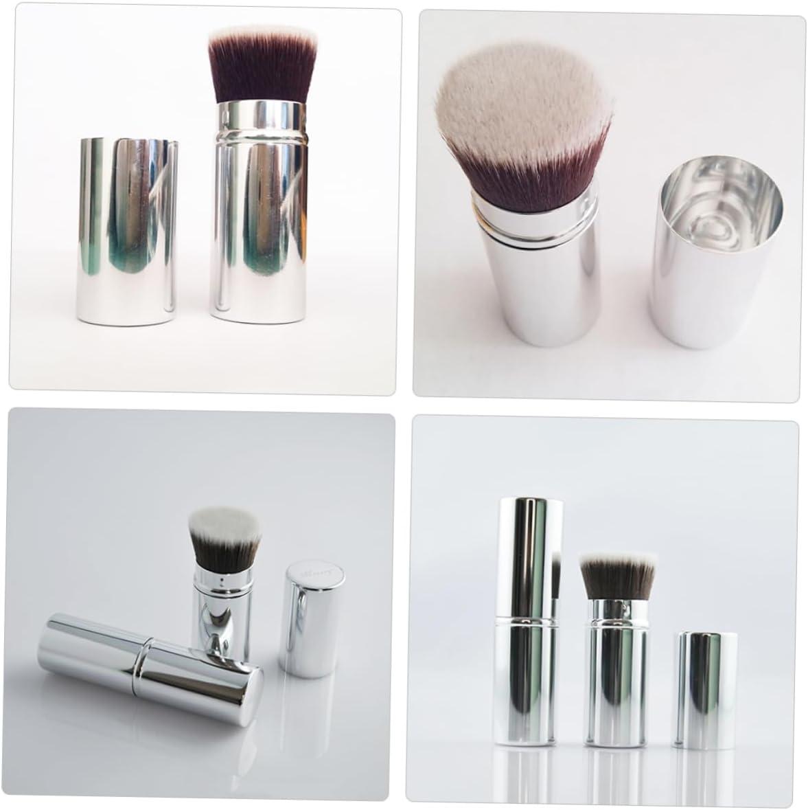 Retractable Makeup with Foundation Applicator Foundation Brush Set ...