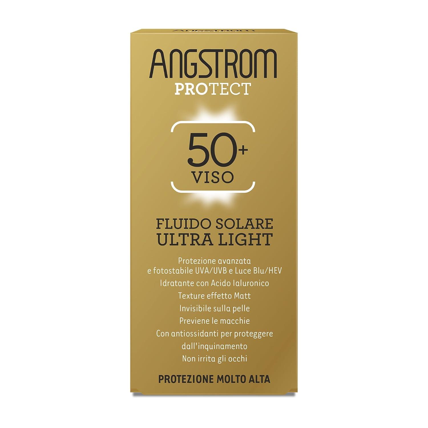 Buy Angstrom Protect Sun Fluid Ultra Light Face SPF 50+ | UVA/UVB ...