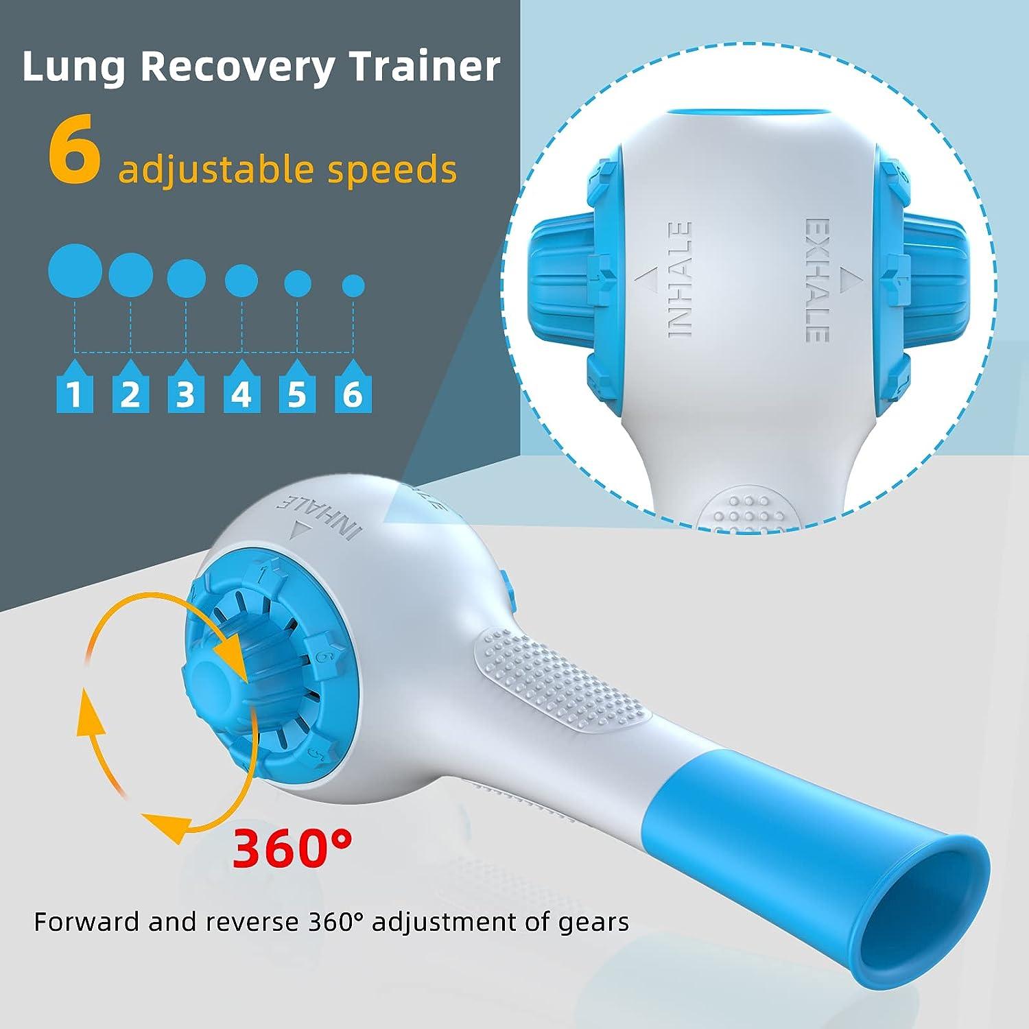 ZIZNBA Natural Breathing Exercise Device for Stronger Lungs - Improve ...