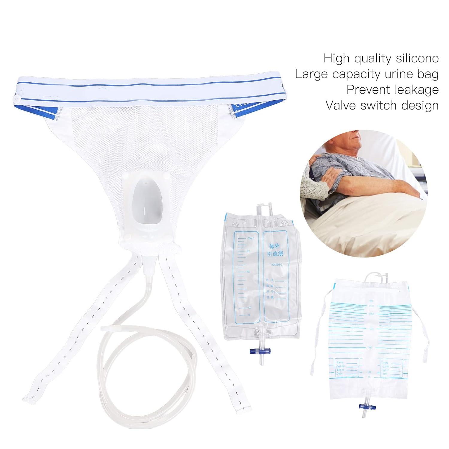 Buy Urine Bag & Silicone Female Urinary Collector | Portable Catheters ...