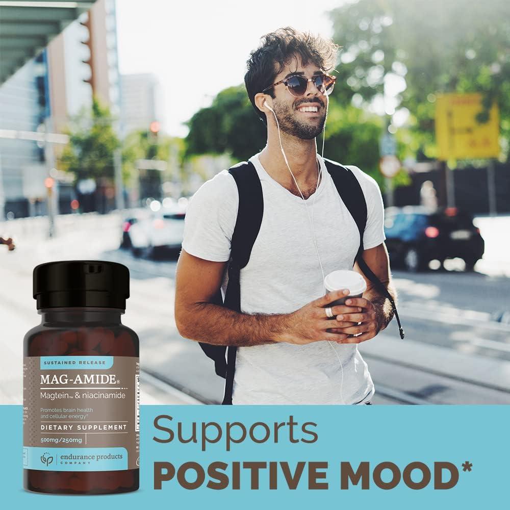 Mag-Amide Magtein 500mg & Niacinamide 250mg - 120 Tablets | Buy Now ...