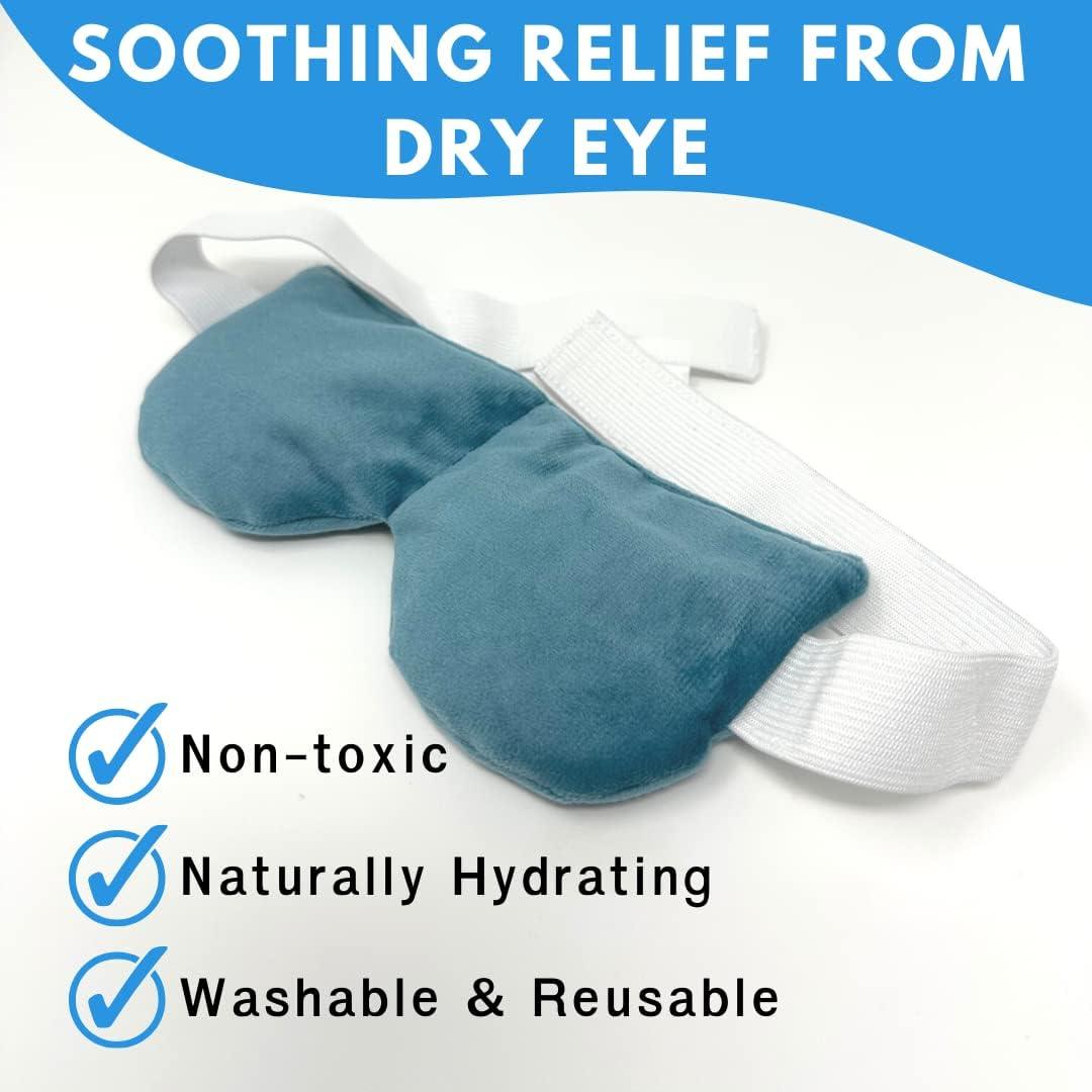 Solayman's Moist Heat Eye Compress | Microwave Activated Dry Eye Relief ...