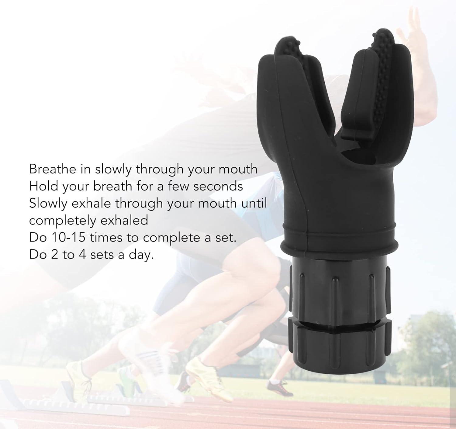 Breathing Exercise Device Lung Exerciser Device with Adjustable ...