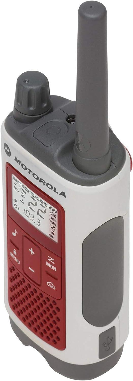 Motorola Solutions FRS T482 Talkabout Two-Way Radios 2 Pack - Red Cross ...