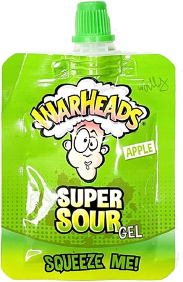 Warheads Super Sour Squeeze Gel Candy 20g - Cherry Apple Strawberry ...