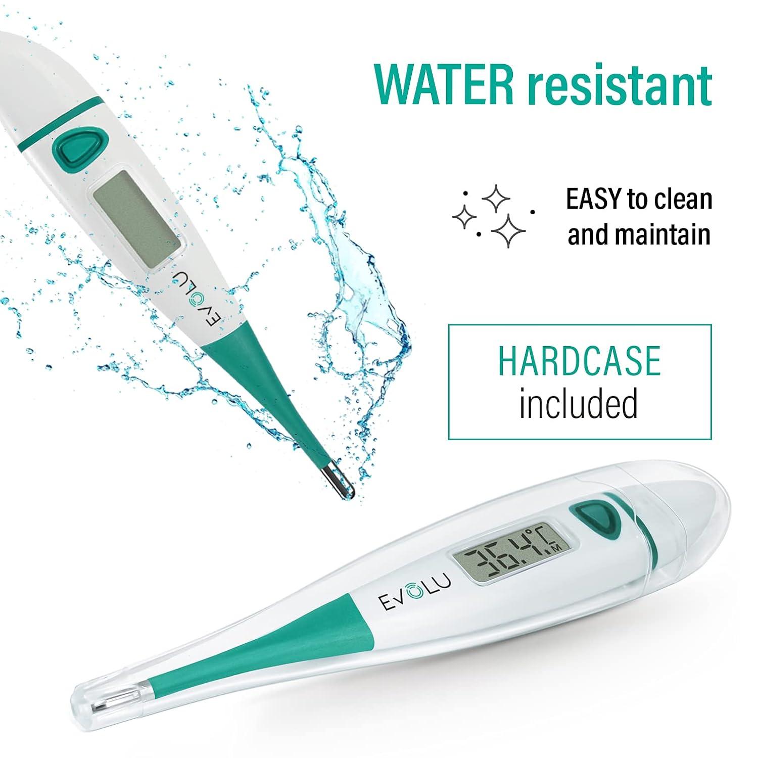 Buy Evolu Waterproof Flexible Digital Thermometer - Fast 10 Sec ...