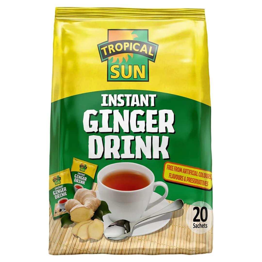 Tropical Sun Instant Ginger Packet 20 x 20 x 18g | Buy Now with Express ...