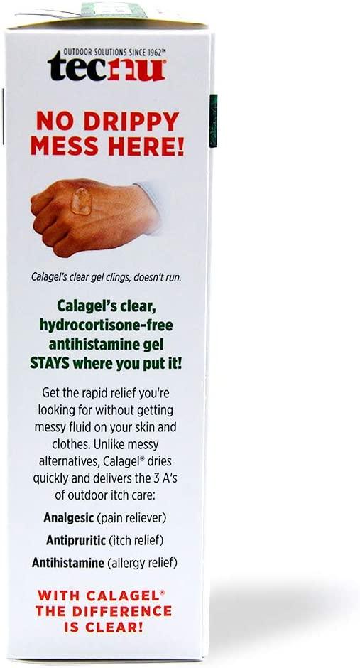 Tec Labs TECNU CalaGel 6 oz - Maximum Strength Anti-Itch Medicated Gel ...