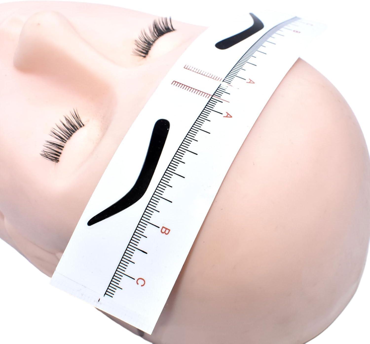 Professional Eyebrow Measurement Position Ruler Guide Device Achieve ...