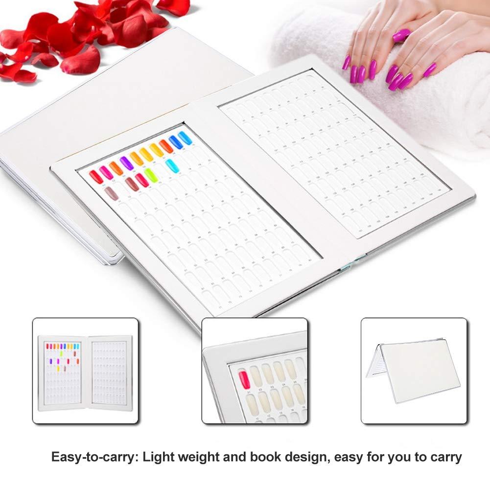 Nail Display Book - Multipurpose Nail Polish & Gel Color Chart for Easy ...