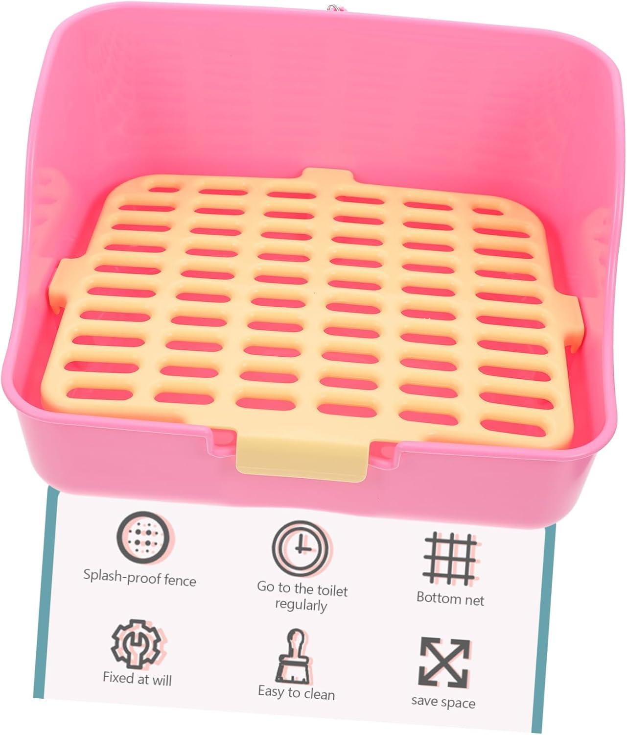 Kisangel Box Rabbit Toilet Rabbit Potty Pet Potty Little Pig Pee Toilet ...