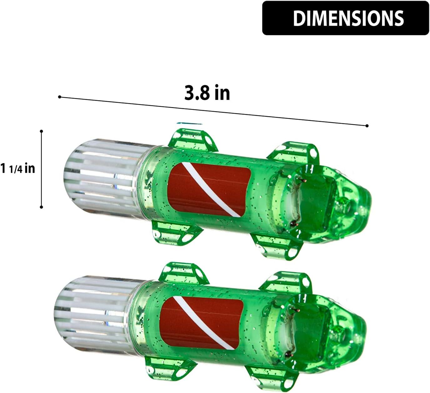 Water Activated Scuba Tank LED Lights - Night Diving Safety Markers ...