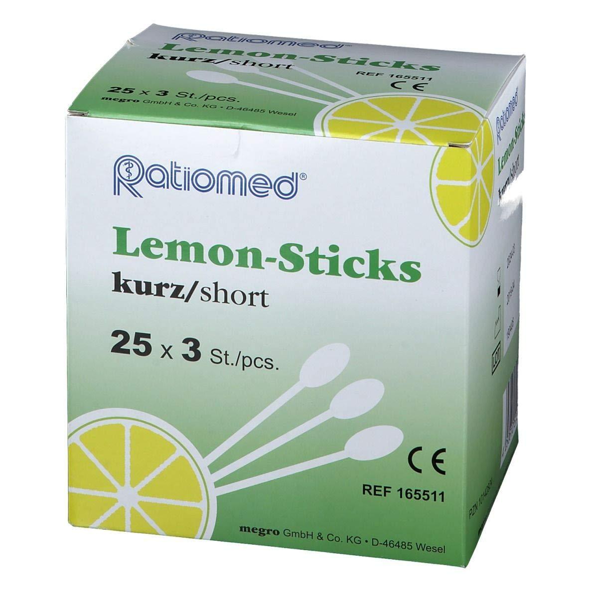 Buy Lemon Oral Care Sticks - 25x3 Pack for Fresh Breath | International ...