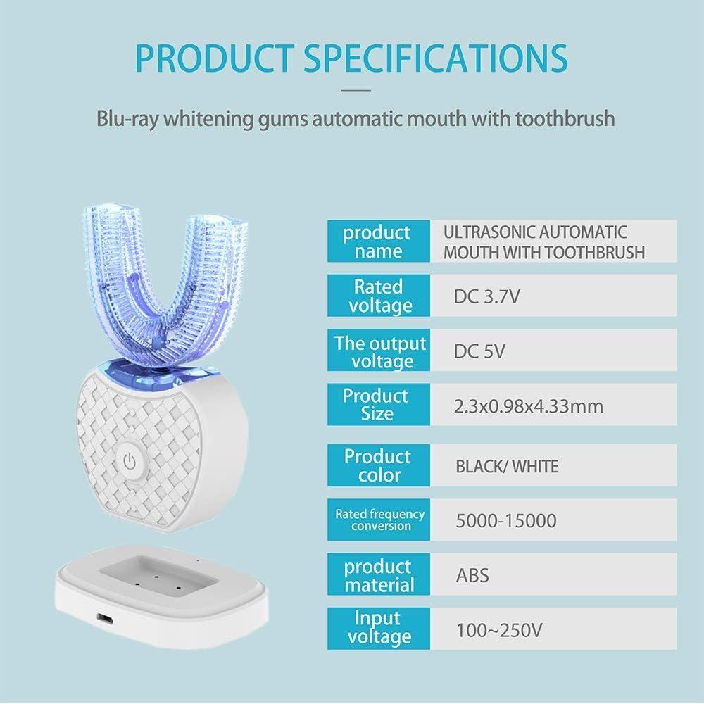 Ultrasonic Automatic Toothbrush IVYARD 360 AutoToothbrush for Adult 360 ...