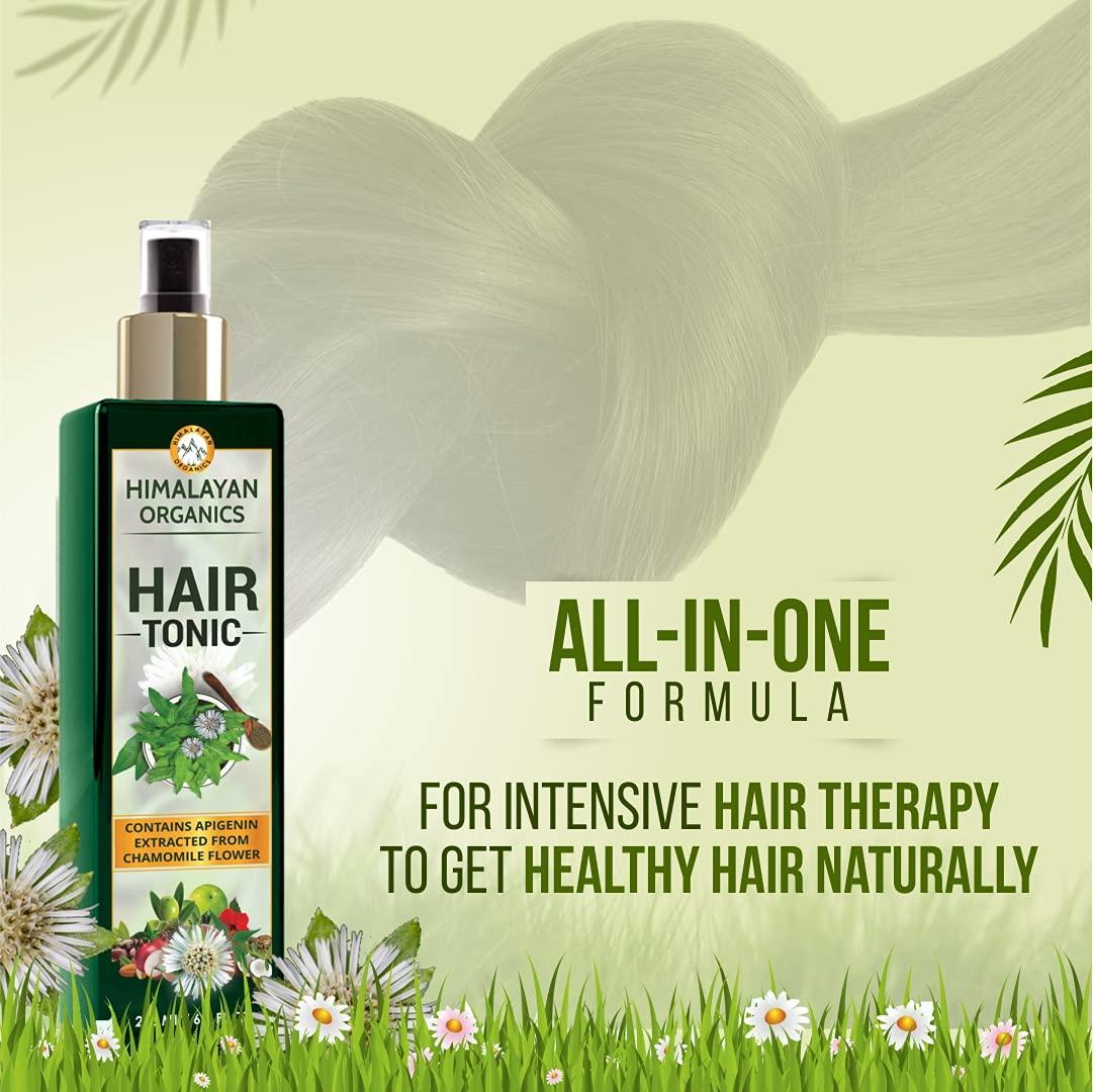 Himalayan Organics Pure Cold Press Virgin Hair Tonic 200ml - Natural ...