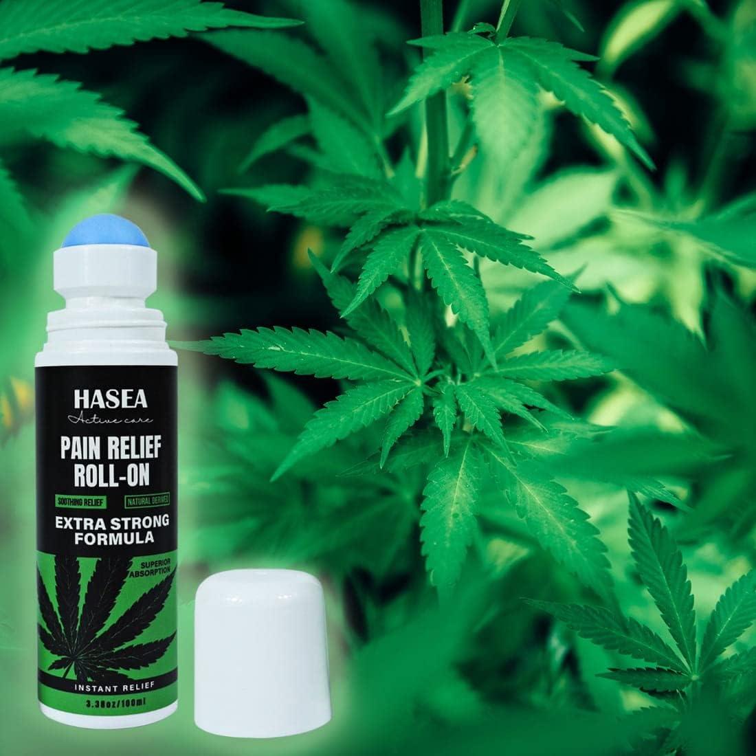 HASEA Active Care Hemp Gel - Muscle & Joint Relief Roll-On | Highly ...