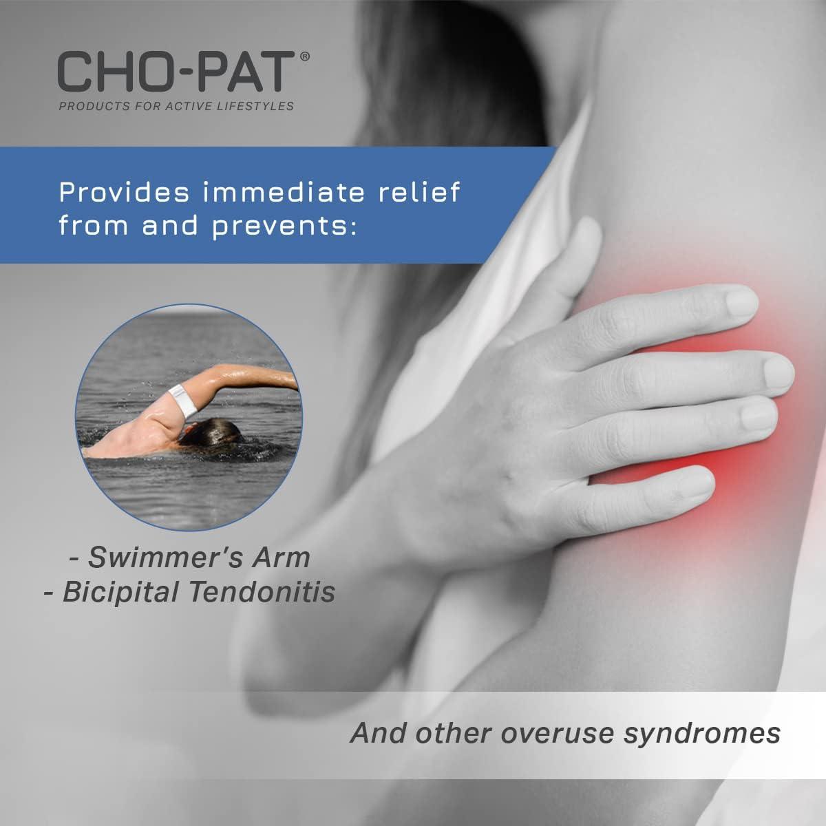 Cho-Pat Waterproof Upper Arm Strap for Swimmer's Arm - Large (Pack of 1 ...