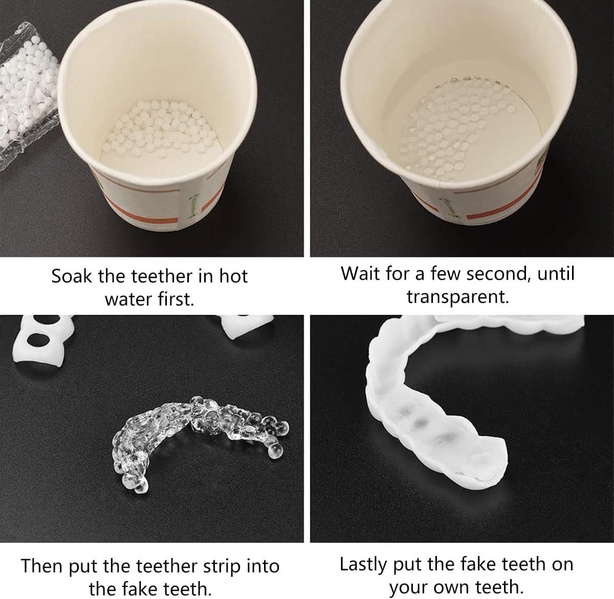 Premium WTTFC Couples False Teeth & Veneers - Cosmetic Tooth Covers ...