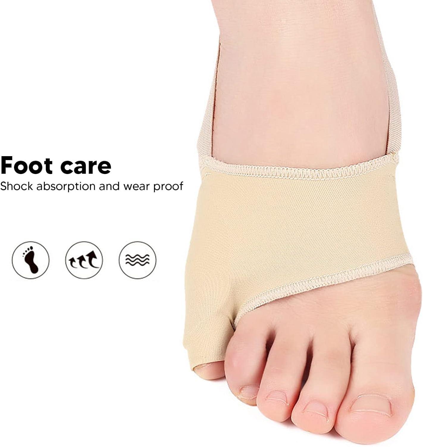 Pinky Toe Bunionette Sleeves - 1 Pair for Hammer Toe Correction and ...