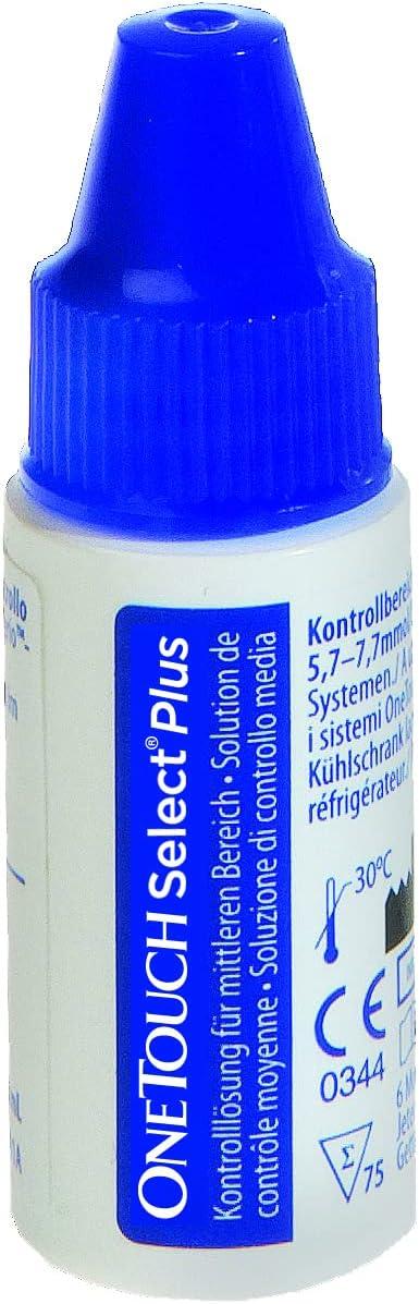 Onetouch Select Plus Control Solution - Accurate Blood Glucose ...