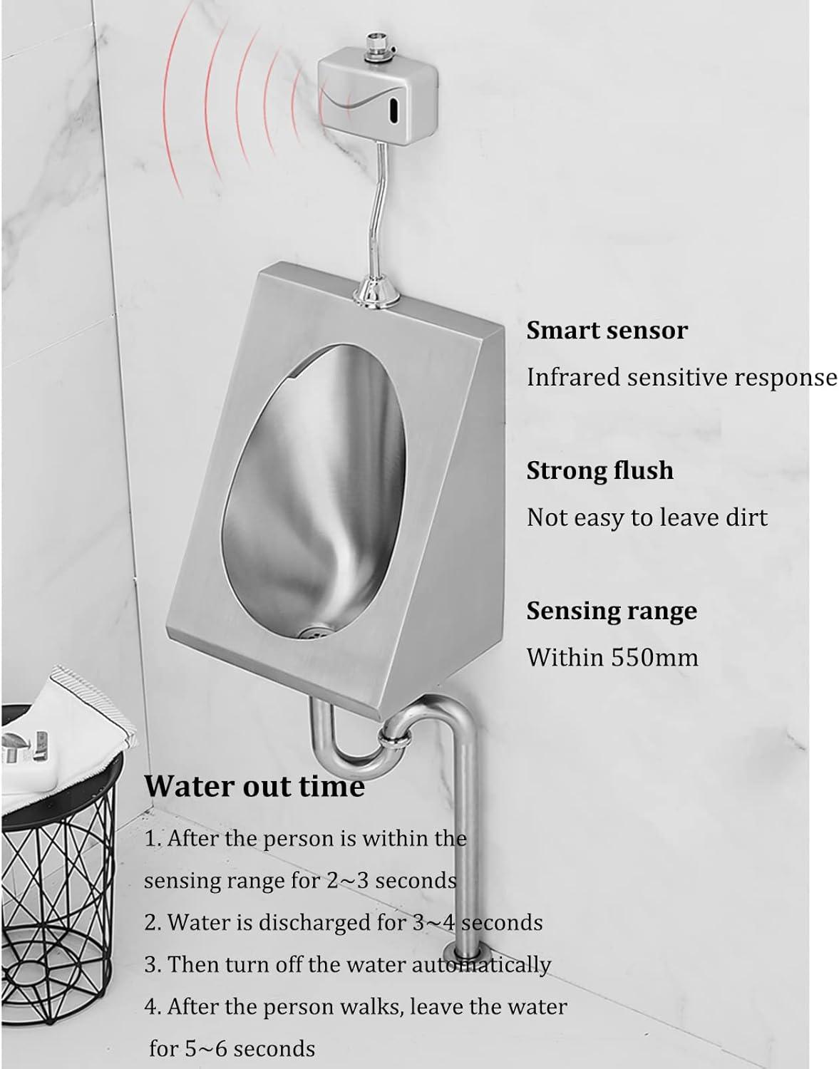 Commercial Washout High-Efficiency Urinal Automatic Sensor Urinal ...