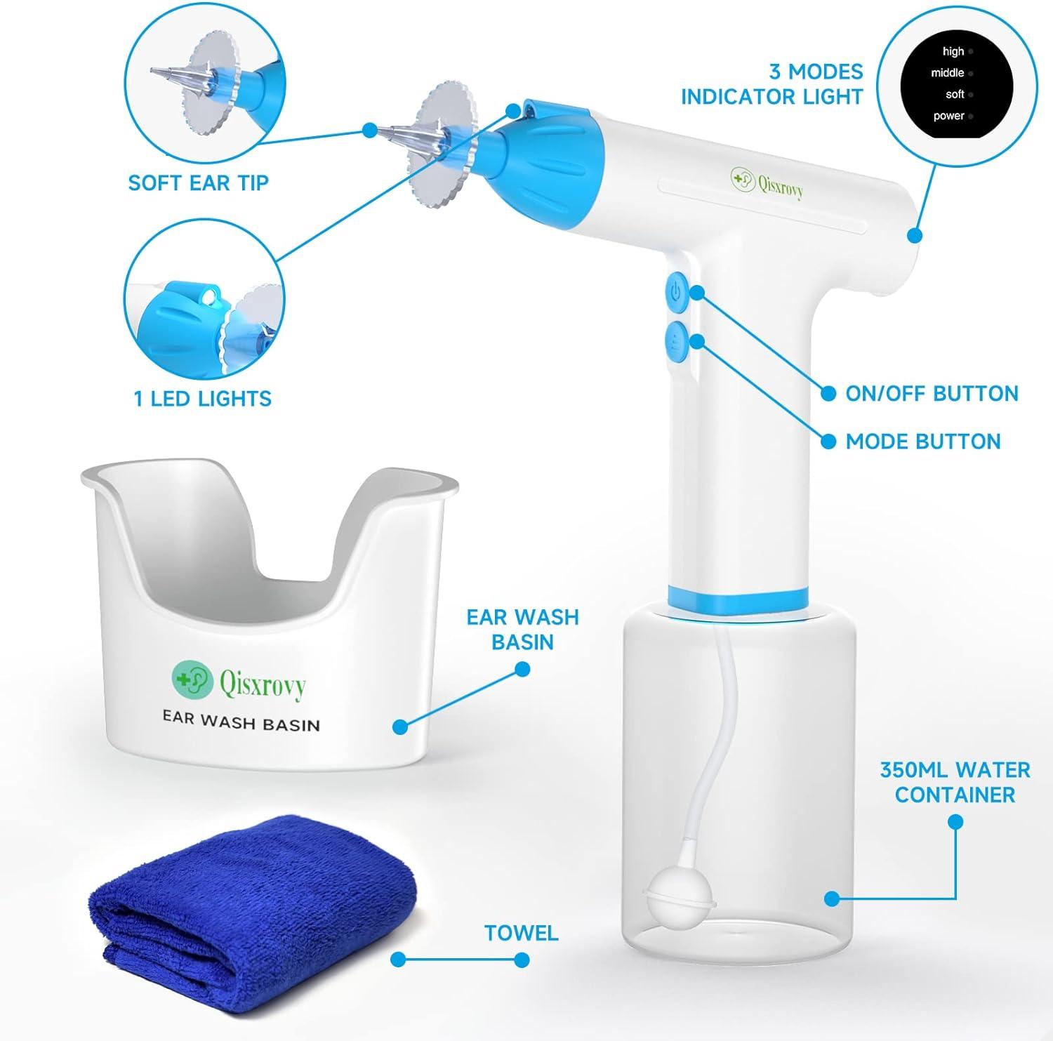 Electric Ear Wax Removal Kit - Safe & Easy Ear Cleaning for Adults ...