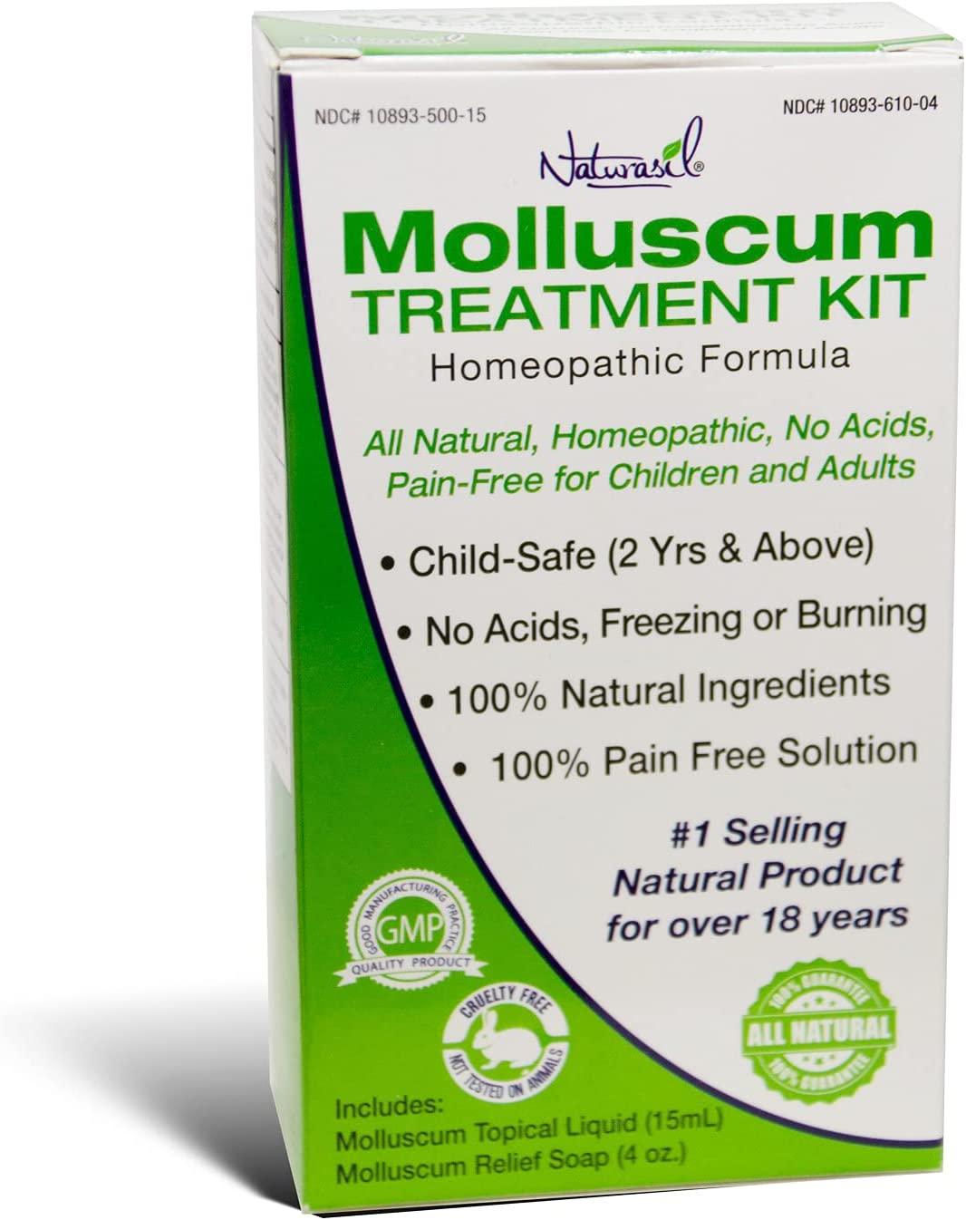 Naturasil Molluscum Treatment Kit - All Natural Homeopathic Solution ...