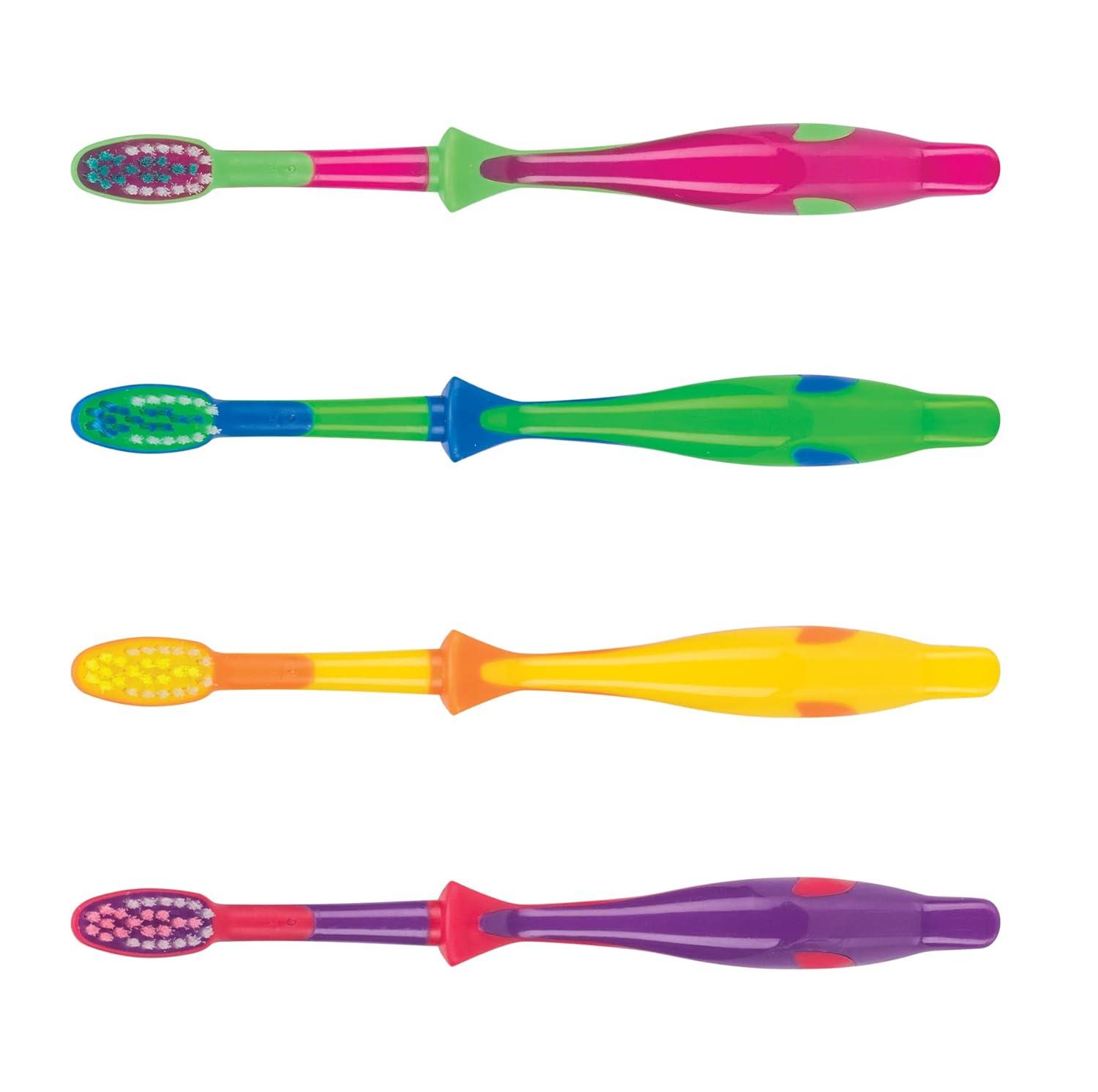 SmileGoods Y264 Child Toothbrush - 26 Tuft Soft Bristle with Dolphin ...