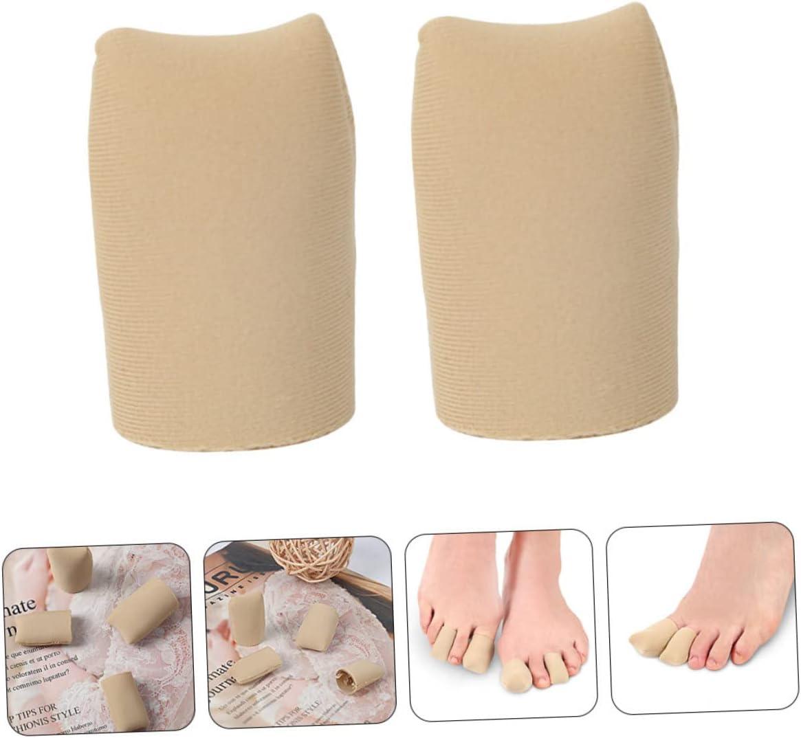 PLAFOPE 2pcs Toe Scuffs Silicone Toe Protectors Silicone Gel Elasto Gel ...