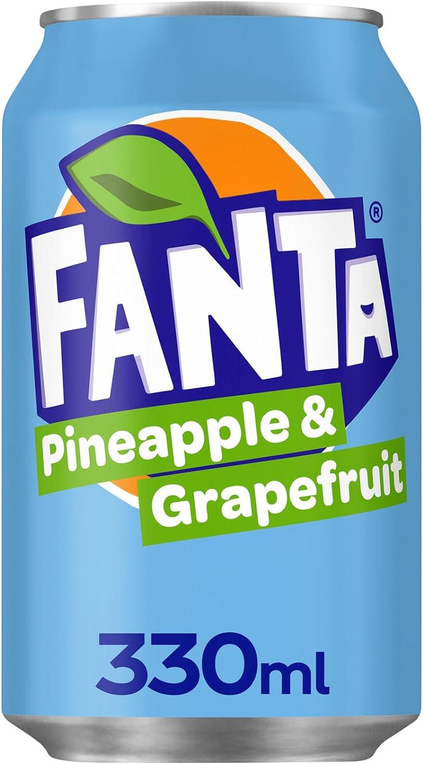 Fanta Lilt Soft Drink (24 x 330ml Grapefruit & Pineapple) By Sho4less ...