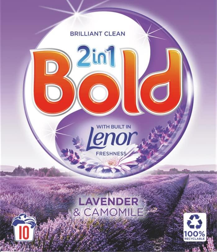 Bold 2in1 Washing Powder Lavender & Camomile 10 Washes | Buy Now with ...