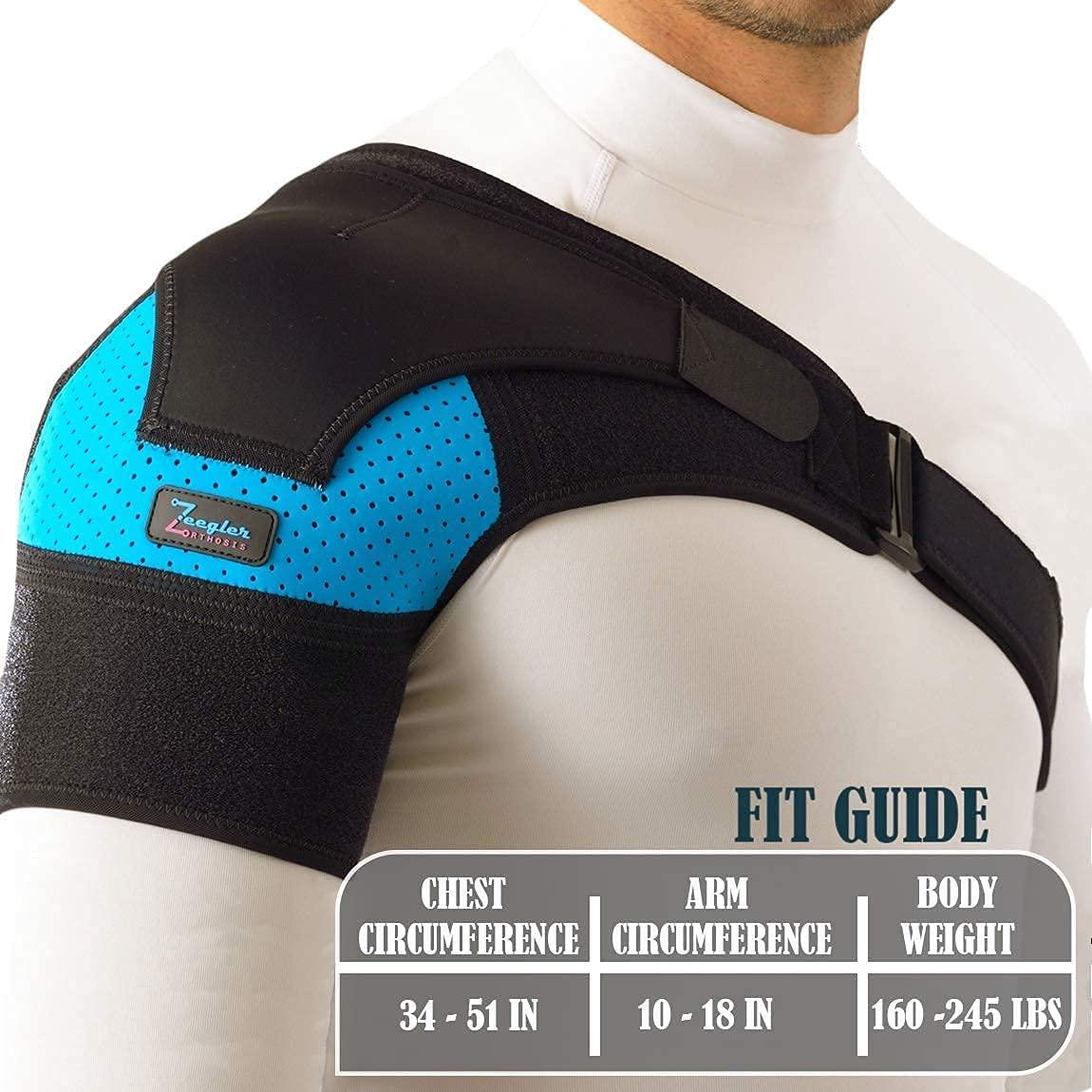 Zeegler Orthosis Shoulder Support Brace with Free Extension ...