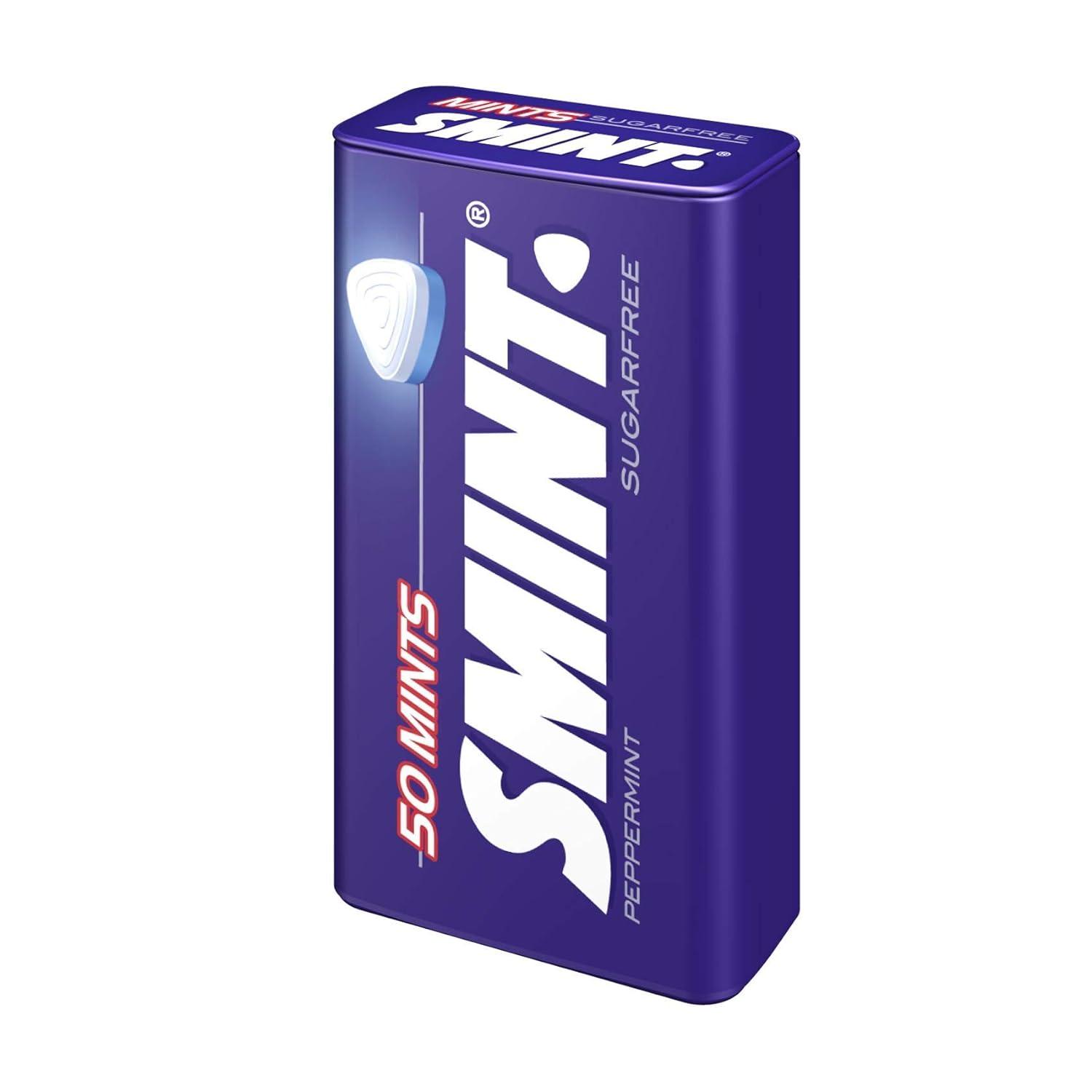 SMINT Peppermint Mints | 12 Sugar-Free Metal Tins | Fresh Breath ...