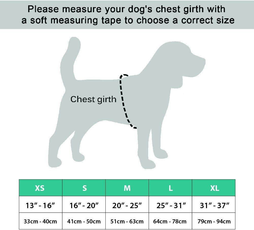Neoally X-Large Dog Anxiety Calming Vest with Adjustable Compression ...